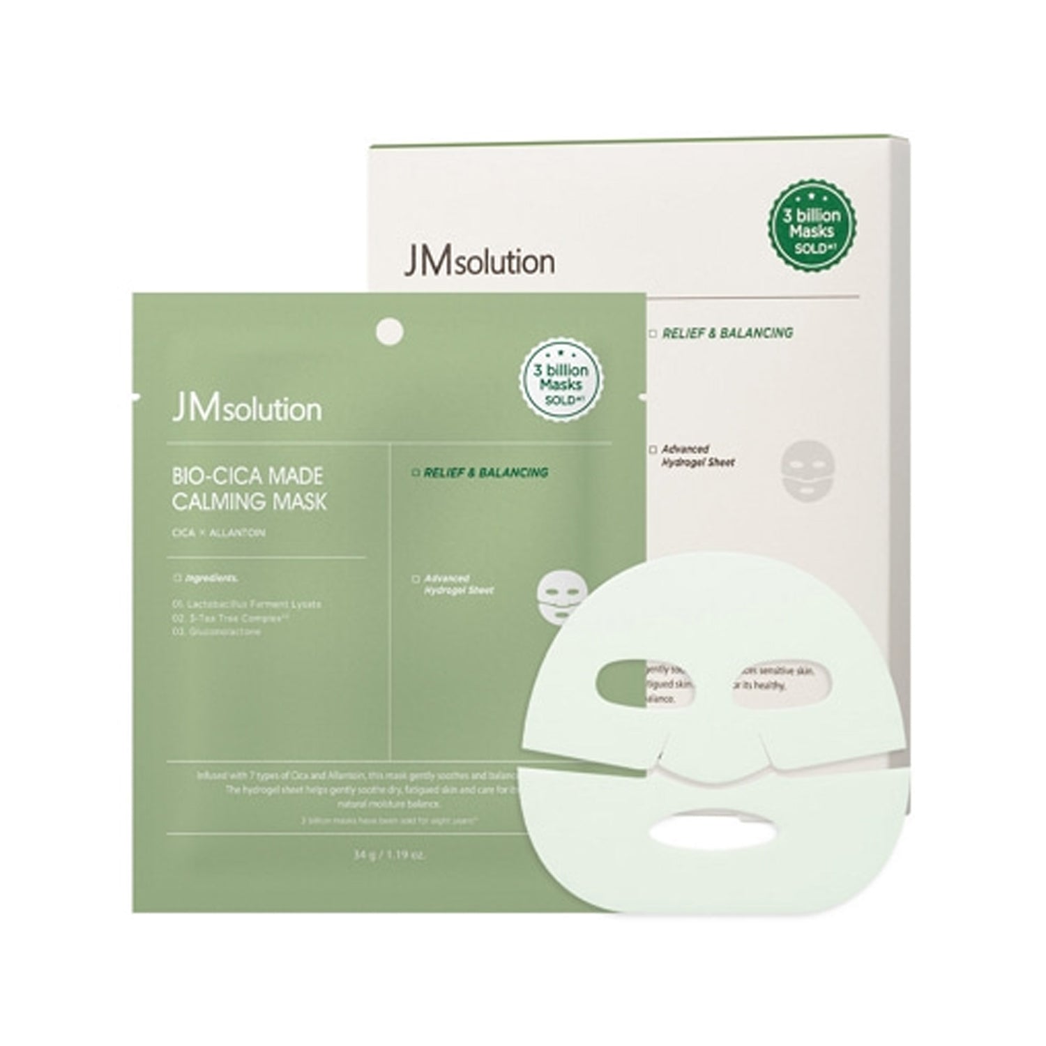 JM Solution Bio-Cica Made Calming Mask 4ea | DODO SKIN – DODOSKIN