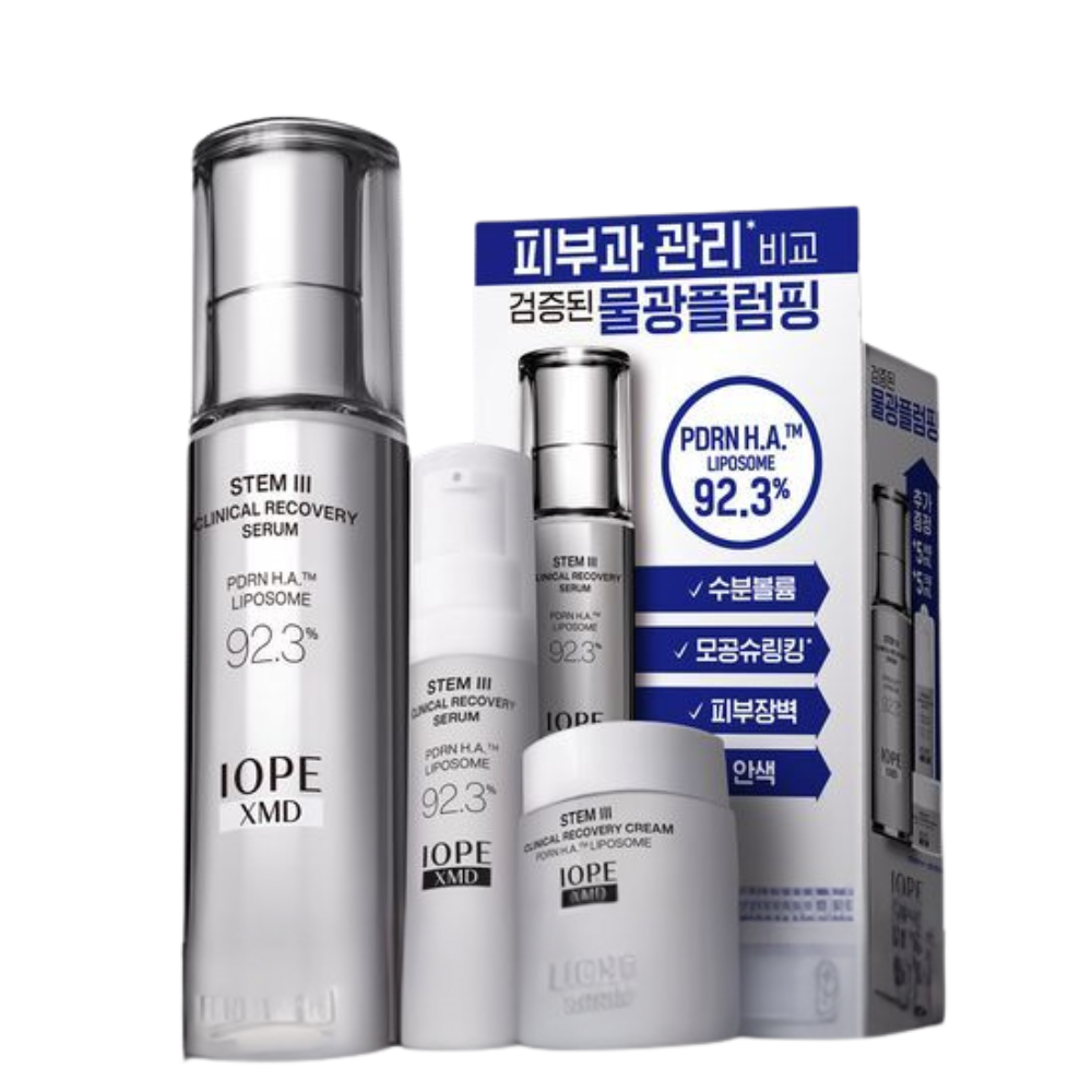 IOPE XMD III Clinical Recovery Serum 30ml Special Set (+5ml Serum +5ml Cream) | DODO SKIN – DODOSKIN