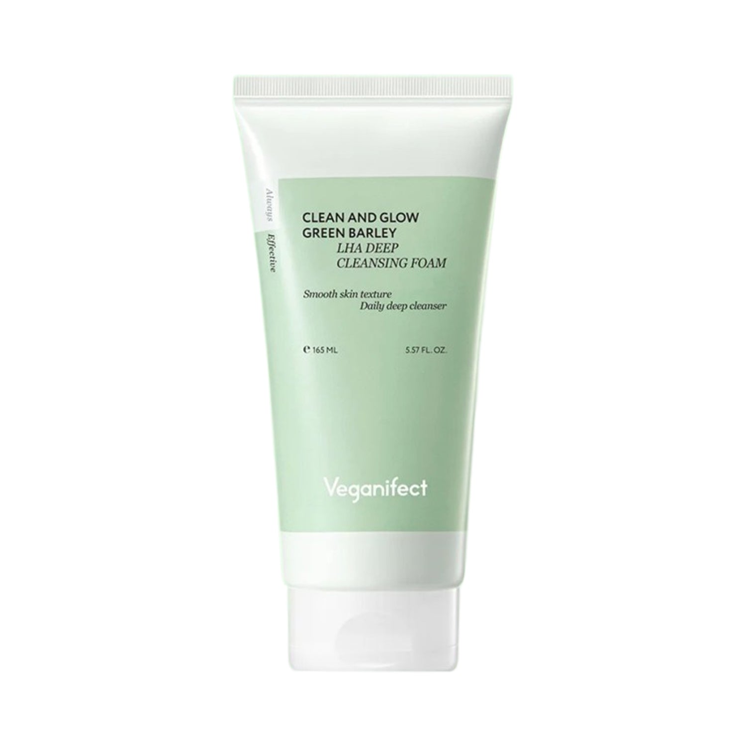 Veganifect Clean And Glow Green Barley LHA Deep Cleansing Foam 165ml | DODO SKIN – DODOSKIN