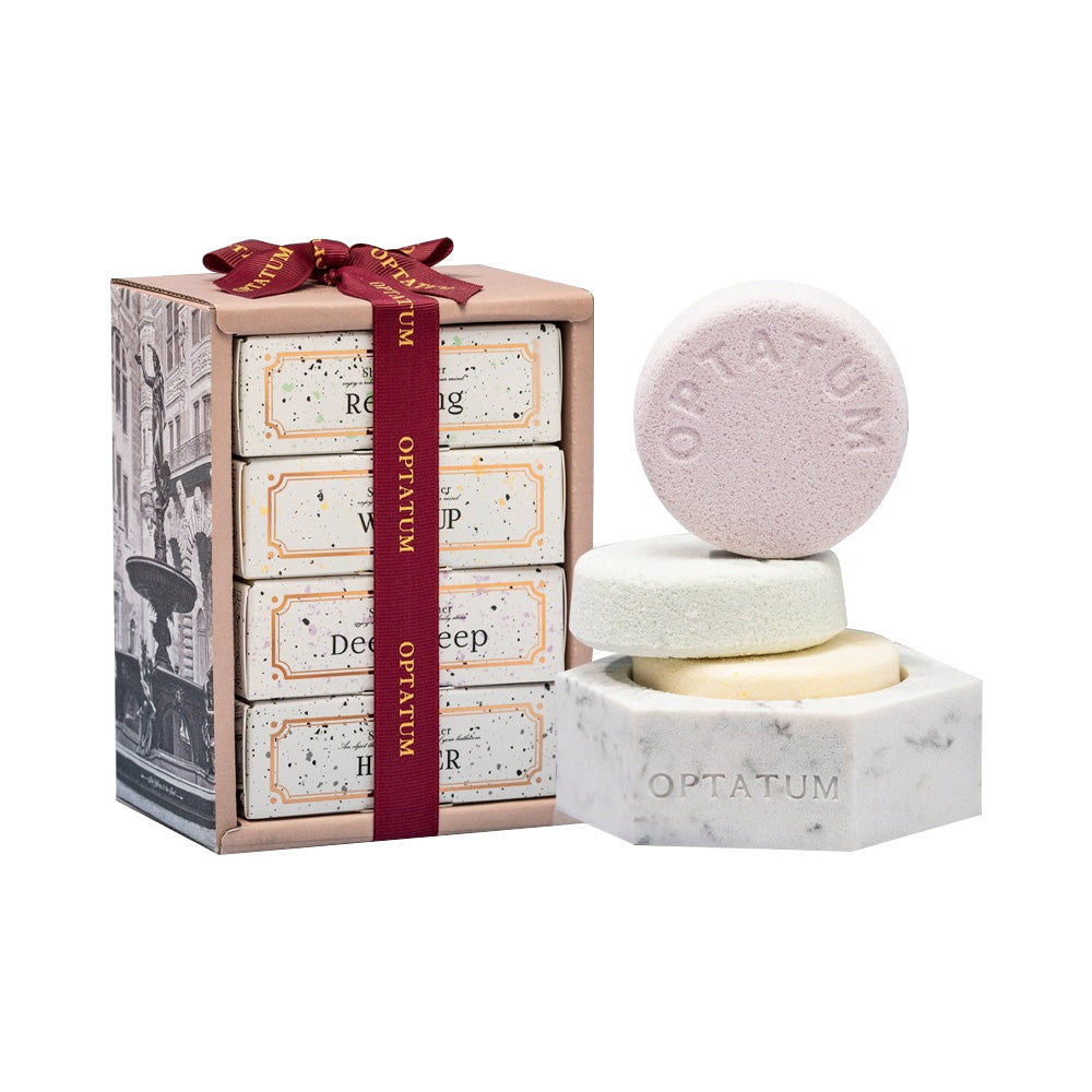 Buy Korean Optatum Aromatherapy Shower Steamer Gift Set (Relaxing+Wake Up+Deep Sleep) Online ...