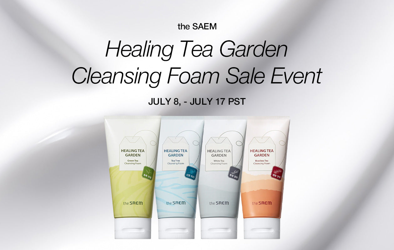 the SAEM Healing Tea Garden Cleansing Foam Sale Event **END | DODOSKIN