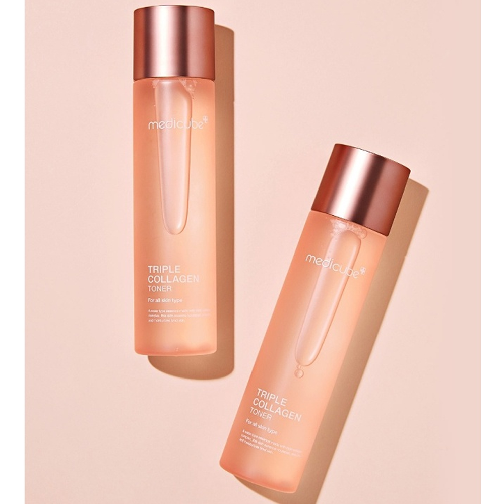 Buy Korean MEDICUBE Triple Collagen Toner 140ml Online | DODOSKIN