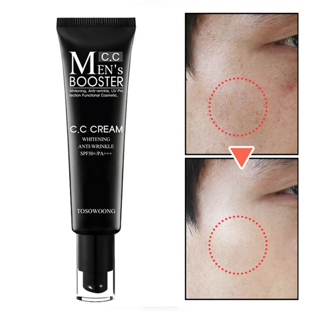 TOSOWOONG Men's Booster CC Cream Plus SPF 50+ PA++++ 30ml | DODO SKIN ...