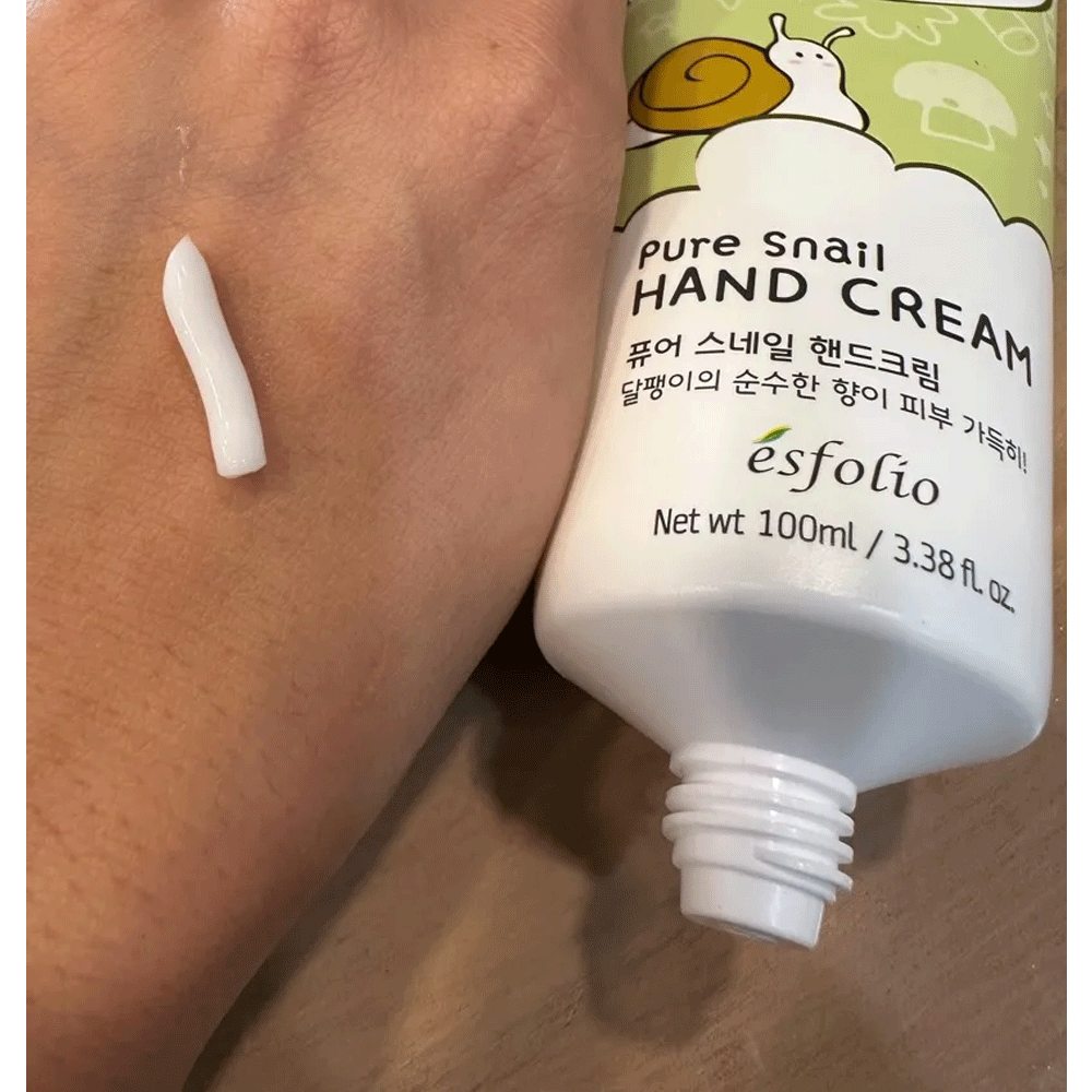 esfolio Pure Skin Pure Snail Hand Cream 100ml | DODO SKIN – DODOSKIN