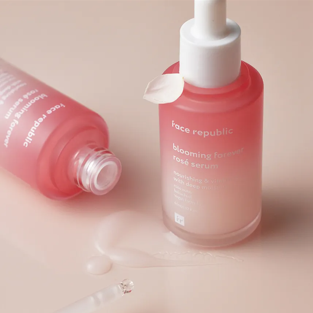 face republic Blooming Forever Rosé Serum 45ml | DODO SKIN – DODOSKIN