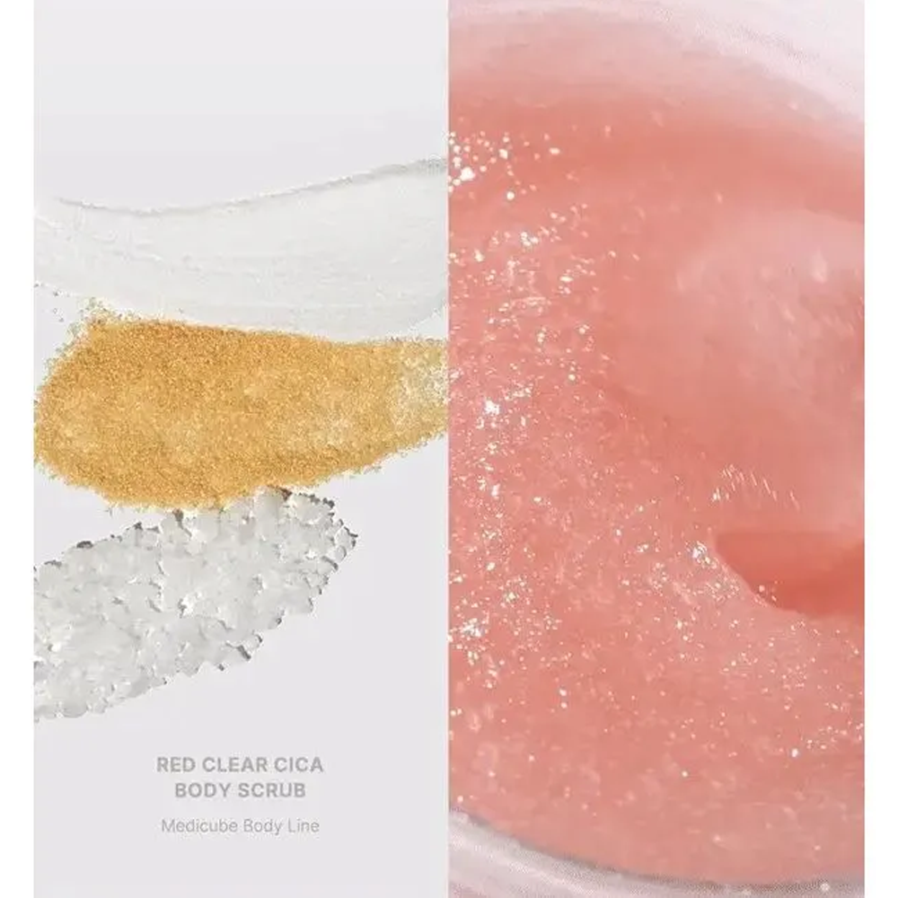 MEDICUBE Red Clear Cica Body Scrub 200g | DODO SKIN – DODOSKIN