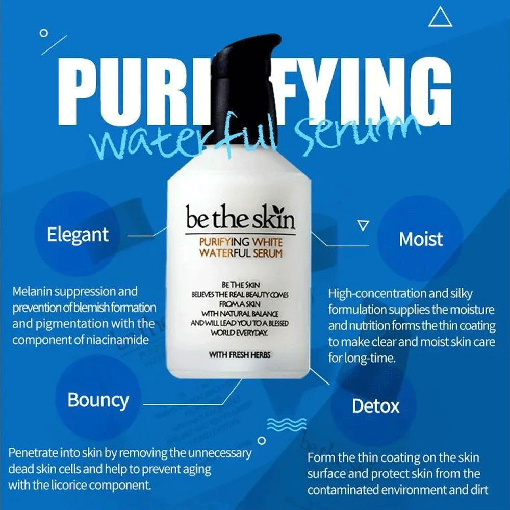 be the skin Purifying White Waterful Serum 50ml | DODO SKIN – DODOSKIN