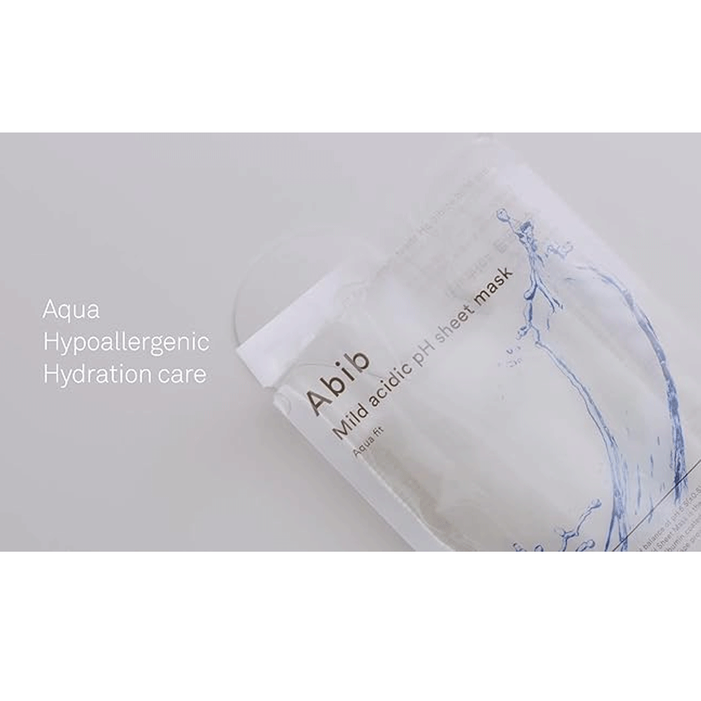 Abib Mild Acidic pH Sheet Mask 5ea #Aqua Fit | DODO SKIN – DODOSKIN