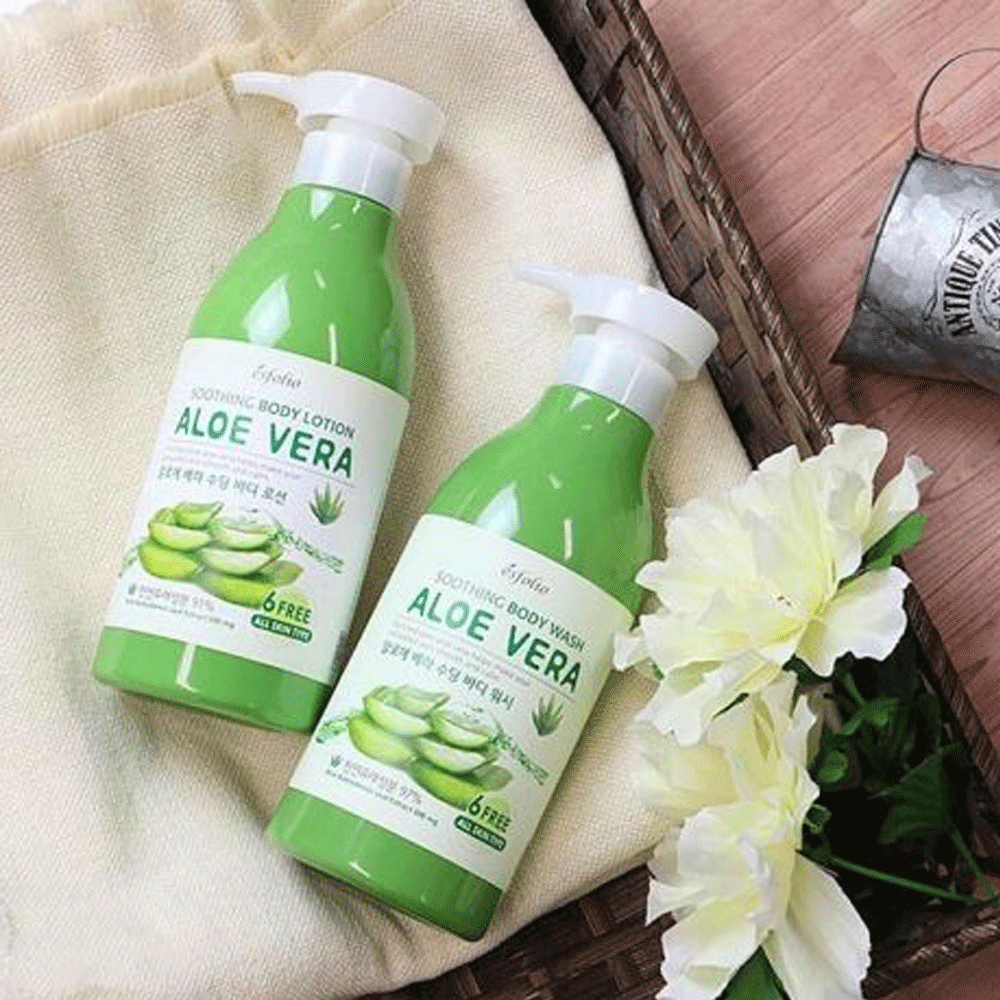 esfolio Aloe Vera Soothing Body Wash 500ml | DODO SKIN – DODOSKIN