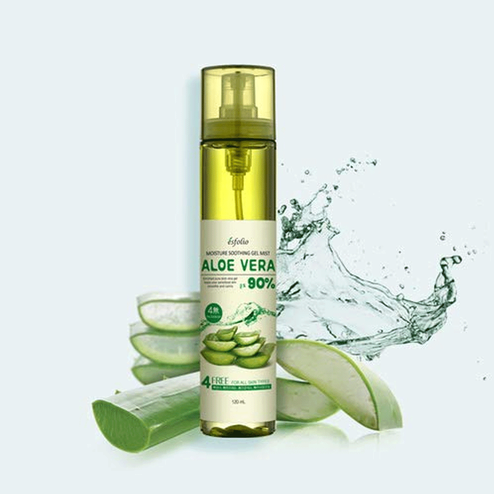 esfolio Moisture Soothing Gel Mist Aloe Vera 90% 120ml | DODO SKIN ...
