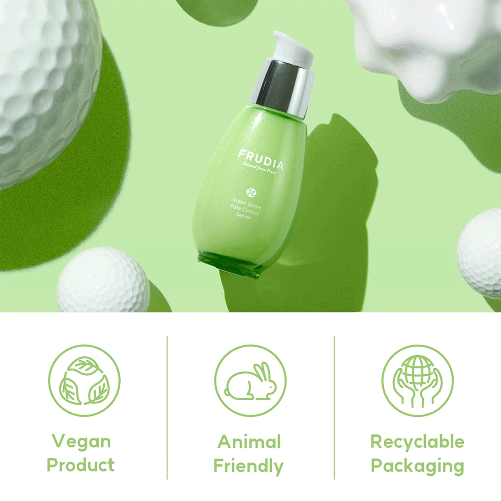 FRUDIA Green Grape Pore Control Serum 50g | DODO SKIN – DODOSKIN