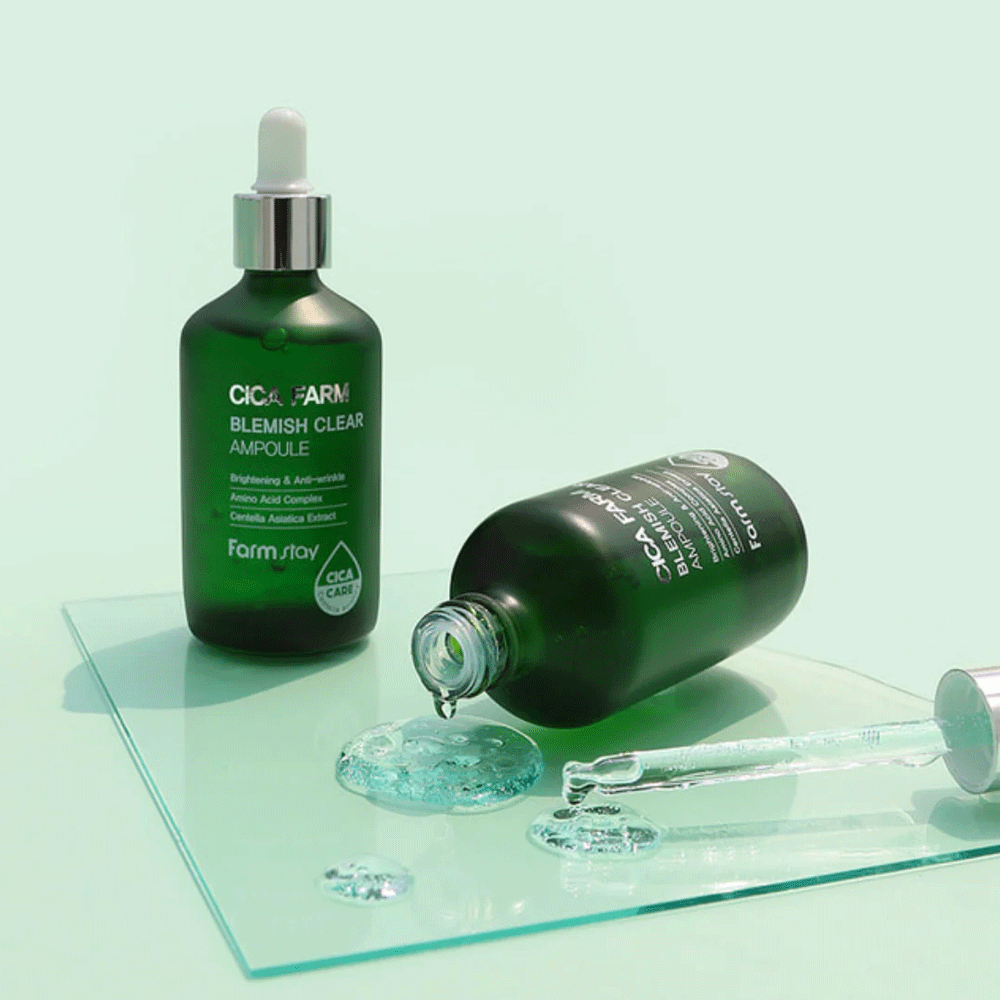 Farmstay Cica Farm Blemish Clear Ampoule 100ml | DODO SKIN – DODOSKIN