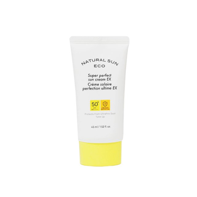 THE FACE SHOP Natural Sun Eco Super Perfect Sun Cream EX 45ml | DODO ...