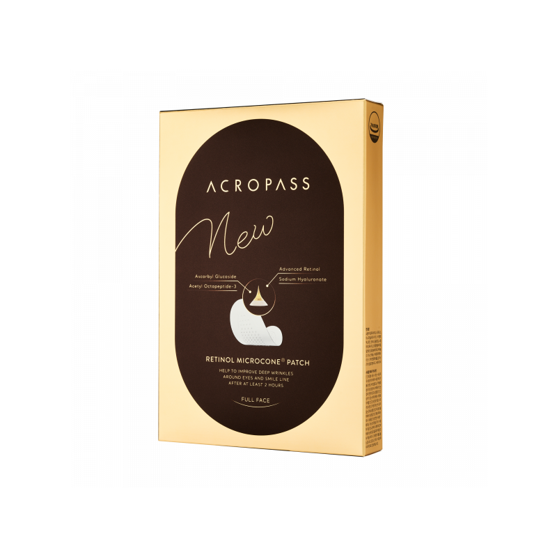 Acropass Retinol Microcone Patch (Around Eyes And Smile Line) 1 Box ...