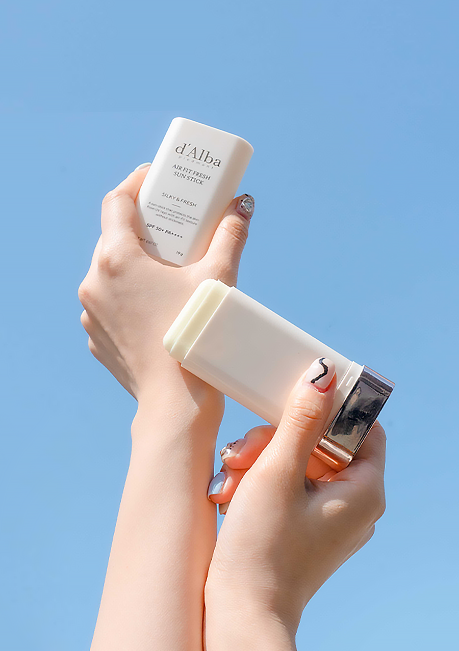 Buy Korean D'ALBA Air Fit Fresh Sun Stick 19g SPF50+ PA++++ Online ...