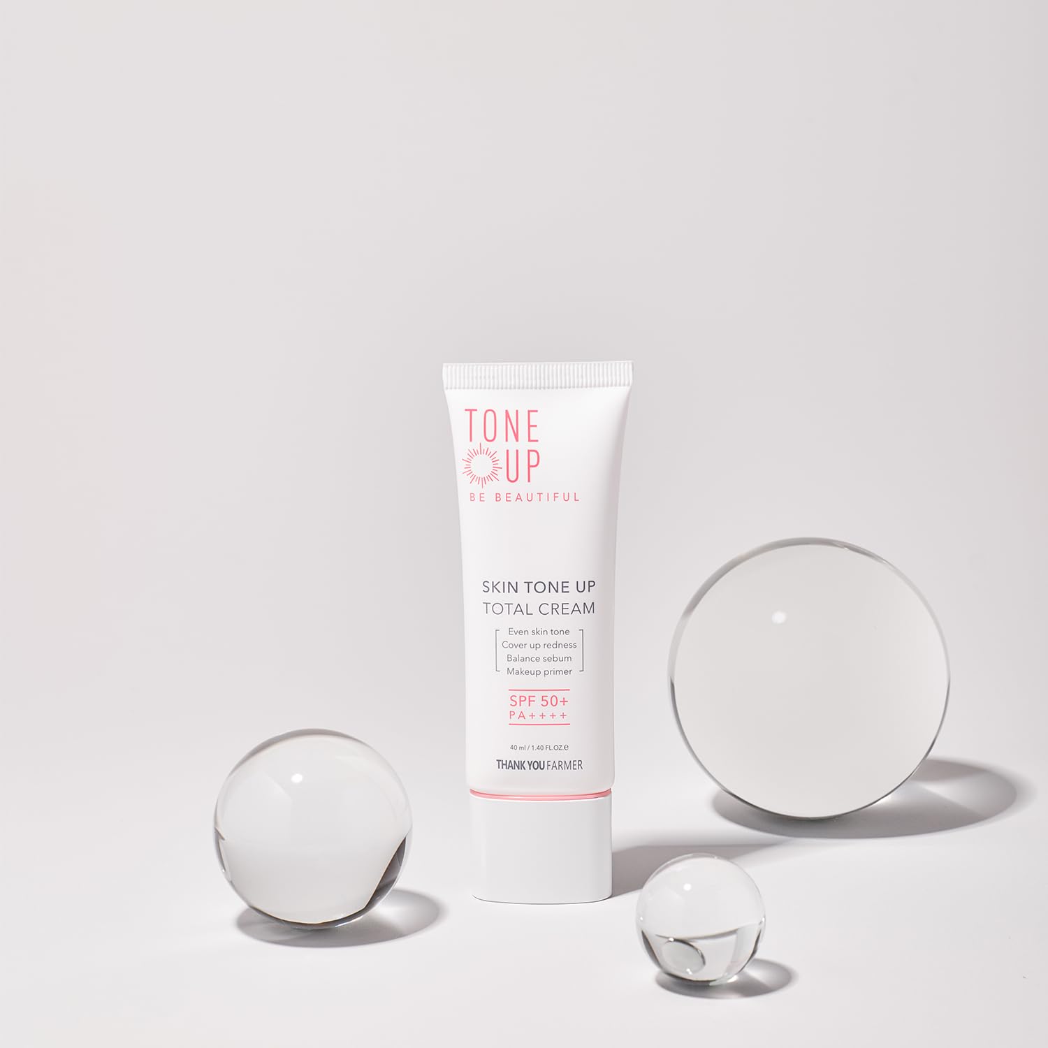 THANK YOU FARMER Skin Tone Up Total Cream SPF50+ PA++++ 40ml | DODO ...