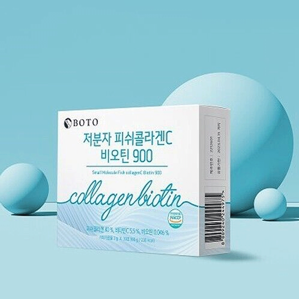 BOTO Small Molecular Fish Collagen C Biotin 900 1Box (2g x 30ea) | DODO ...