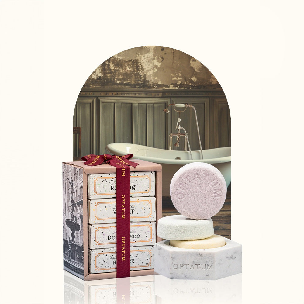 [Geschenkverpackung] Optatum Aromatherapie Duschdampfer 3-teiliger Geschenkset | Dodo -Haut ...