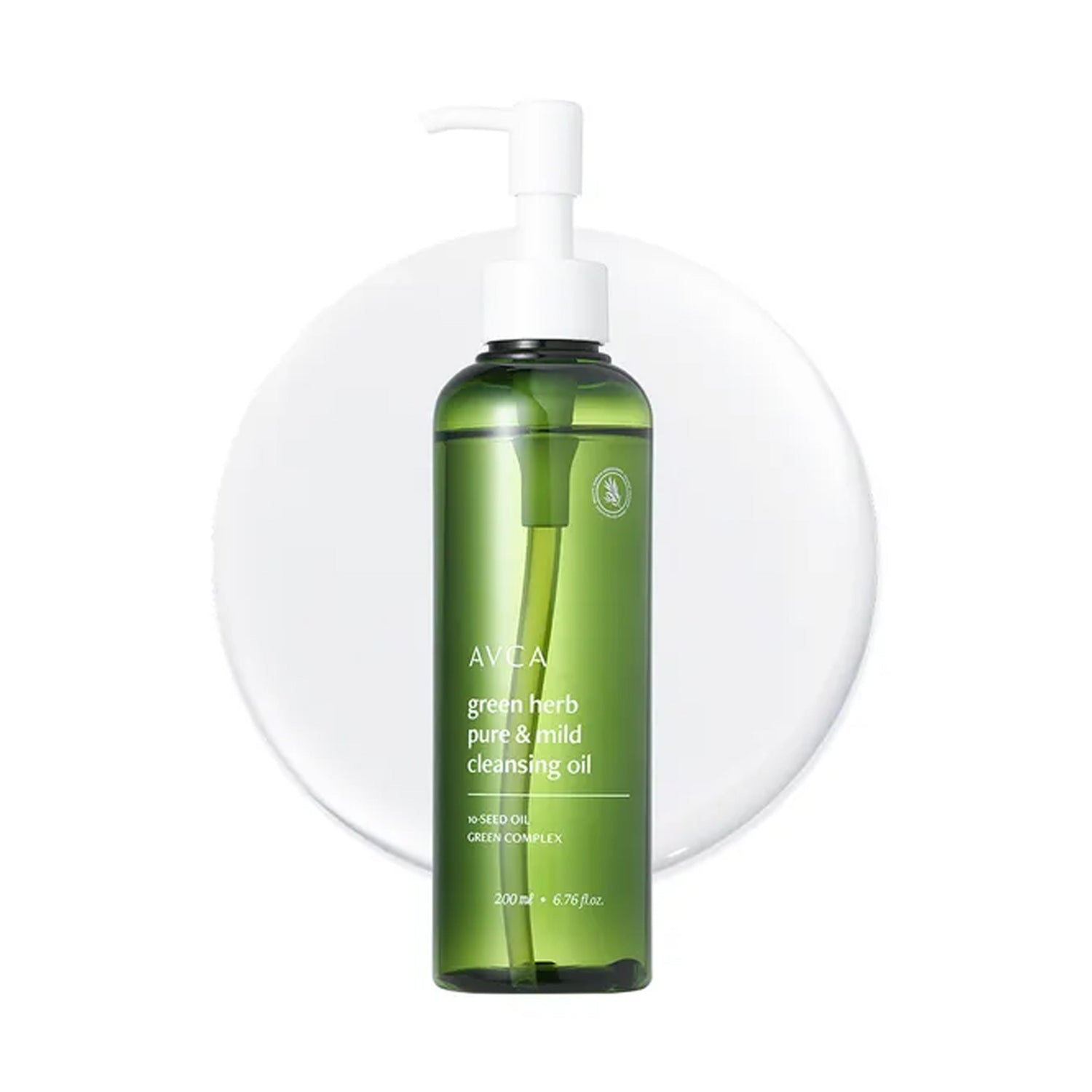 AVCA Green Herb Pure & Mild Cleansing Oil 200ml | DODO SKIN – DODOSKIN