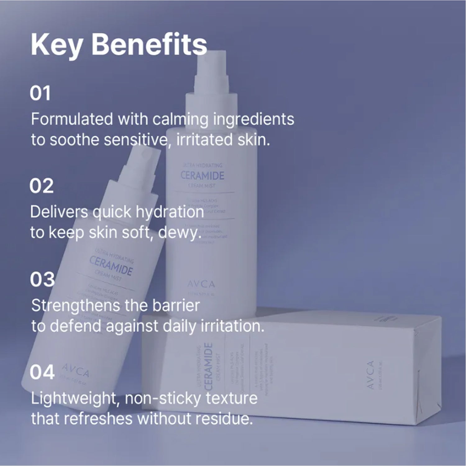 AVCA Ultra Hydrating Ceramide Cream Mist 150ml | DODO SKIN – DODOSKIN