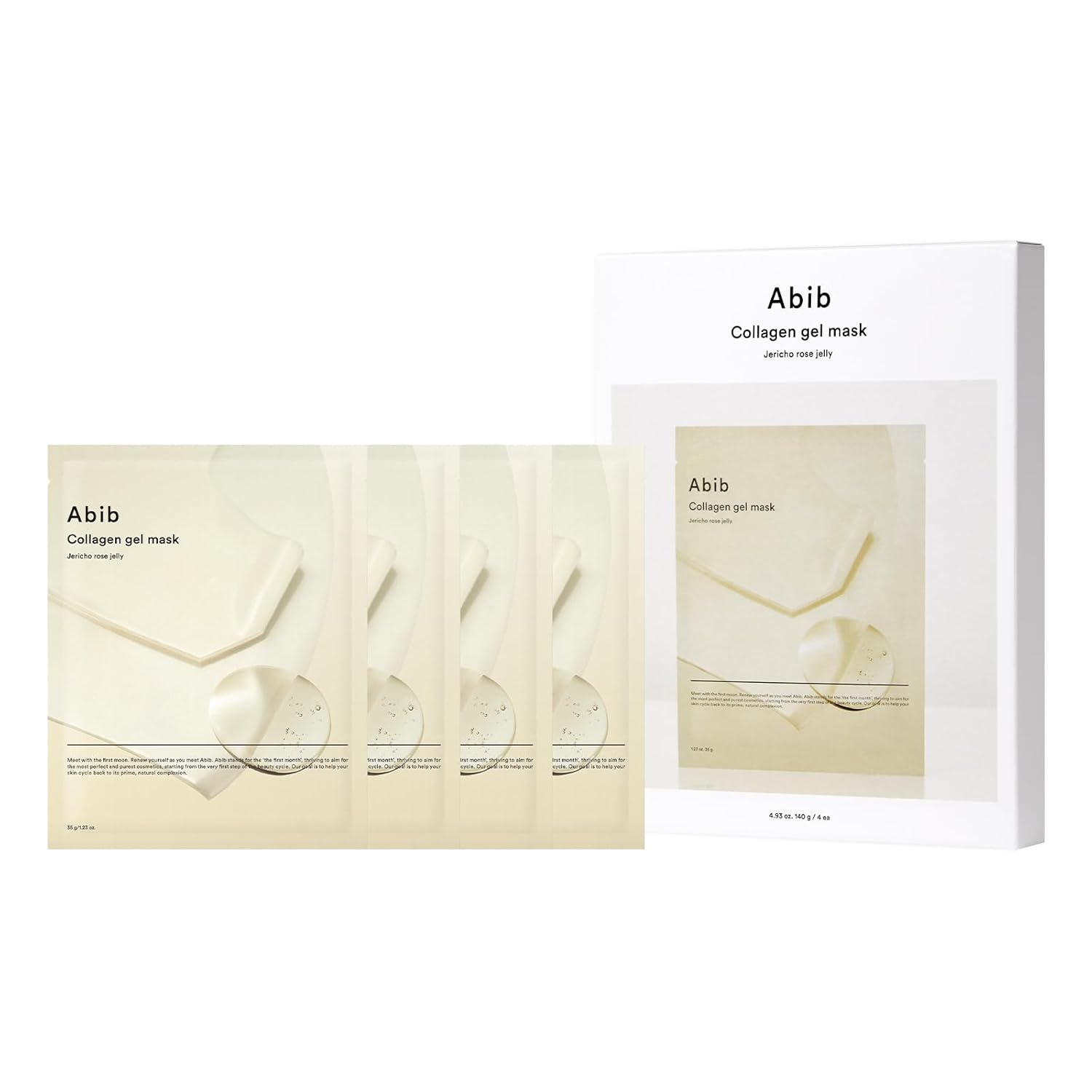 Abib Glow Collagen Mask Glutathione Film 4 Sheets | DODO SKIN – DODOSKIN