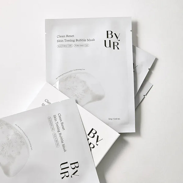 ByUR Clean Reset Skin Toning Bubble Mask (4 sheets) | DODO SKIN – DODOSKIN