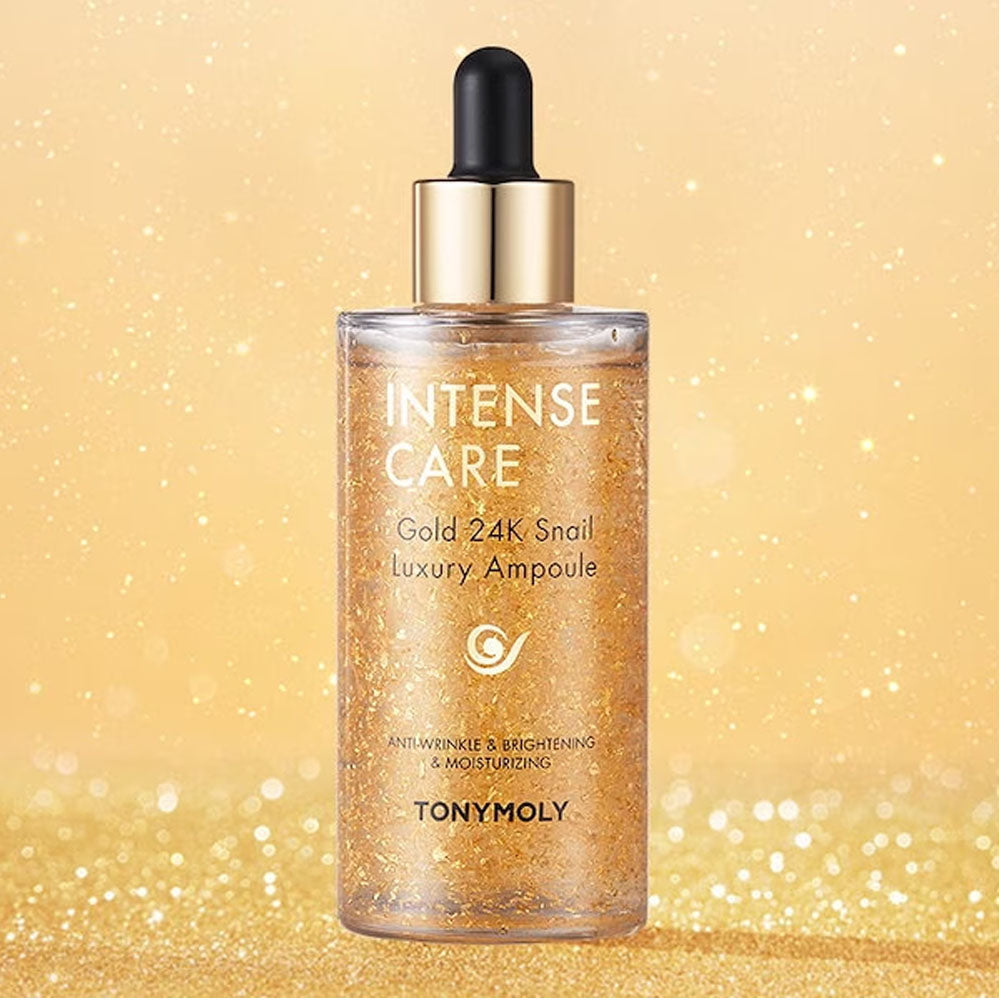 Buy Korean TONYMOLY INTENSE CARE 24K GOLD Snail Luxury Ampoule 100ml ...