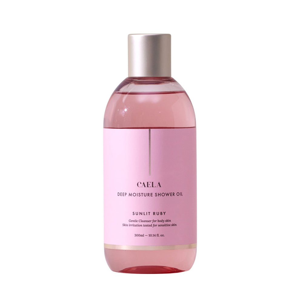 Caela Deep Moisture Shower Oil - Sunlit Ruby 300ml | DODO SKIN – DODOSKIN