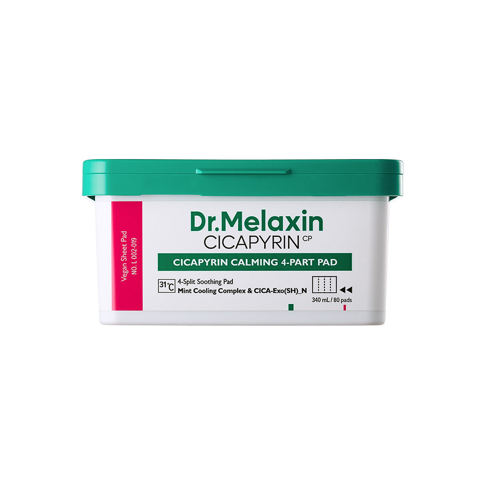 Dr.Melaxin Cicapyrin Calming 4-Part Pad (80pads) | DODO SKIN – DODOSKIN
