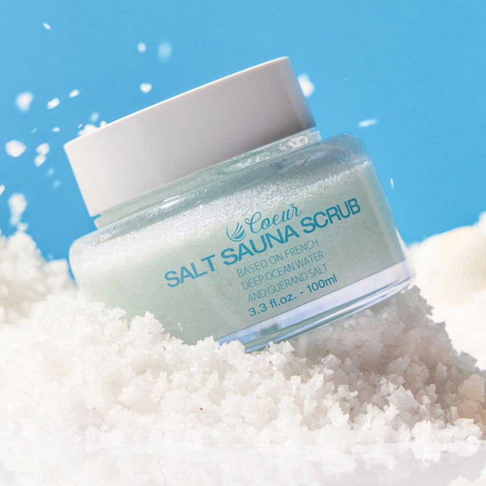 Coeur Blue Salt Sauna Scrub 100ml | Dodo -Haut – DODOSKIN