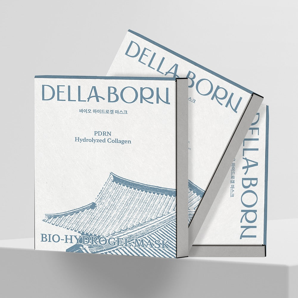 DELLA BORN Bio Hydrogel Mask 1 Box (5 Sheets) | DODO SKIN – DODOSKIN