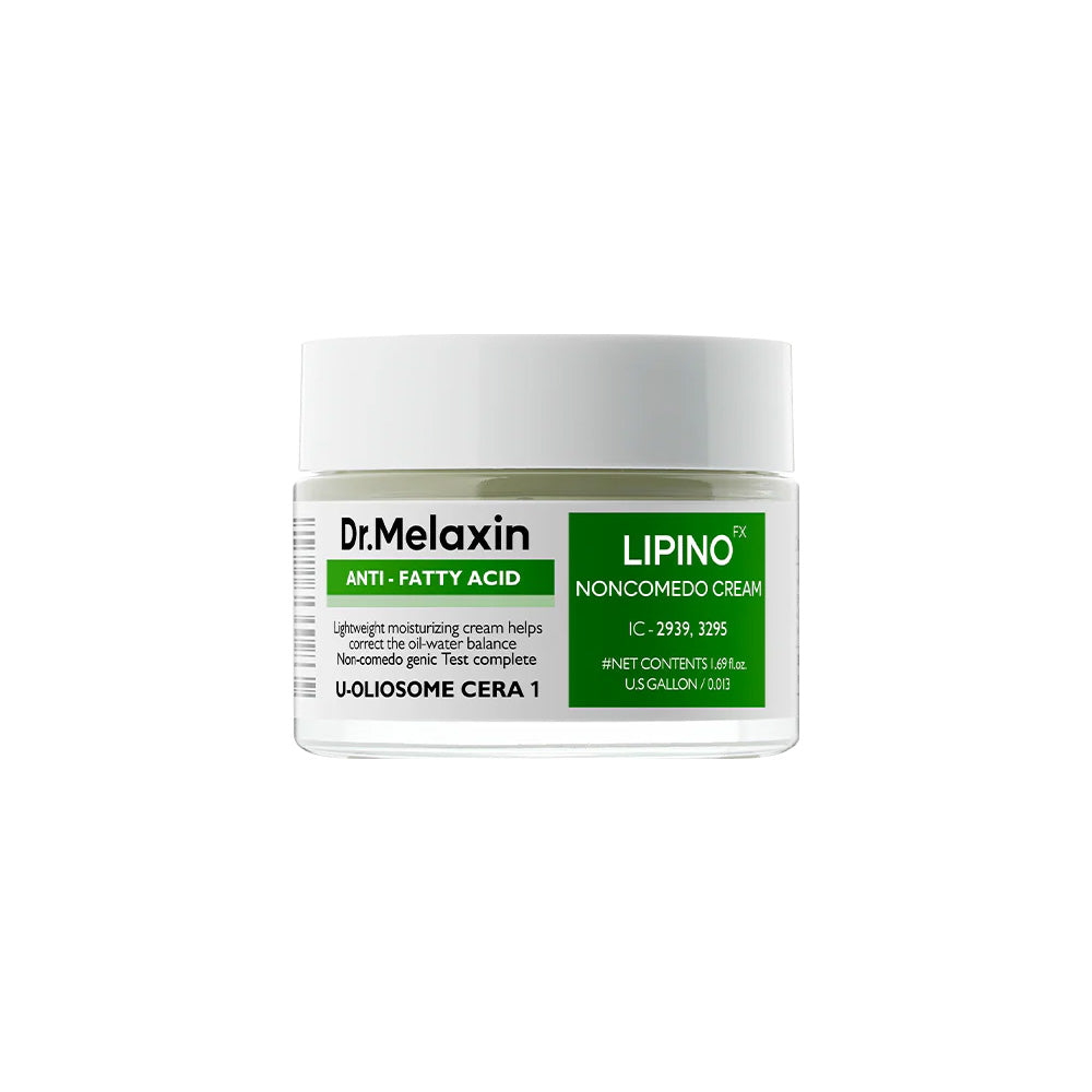 Dr.Melaxin Lipino Anti-Fatty Acid Noncomedo Cream 50ml | DODO SKIN ...