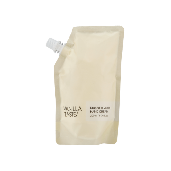 VANILLA TASTE Draped In Vanilla Hand Cream Refill 200ml | DODO SKIN ...