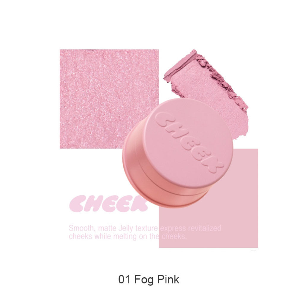 TONYMOLY Cheek Tone Jelly Blusher 3.5g (3 shades) | DODOSKIN