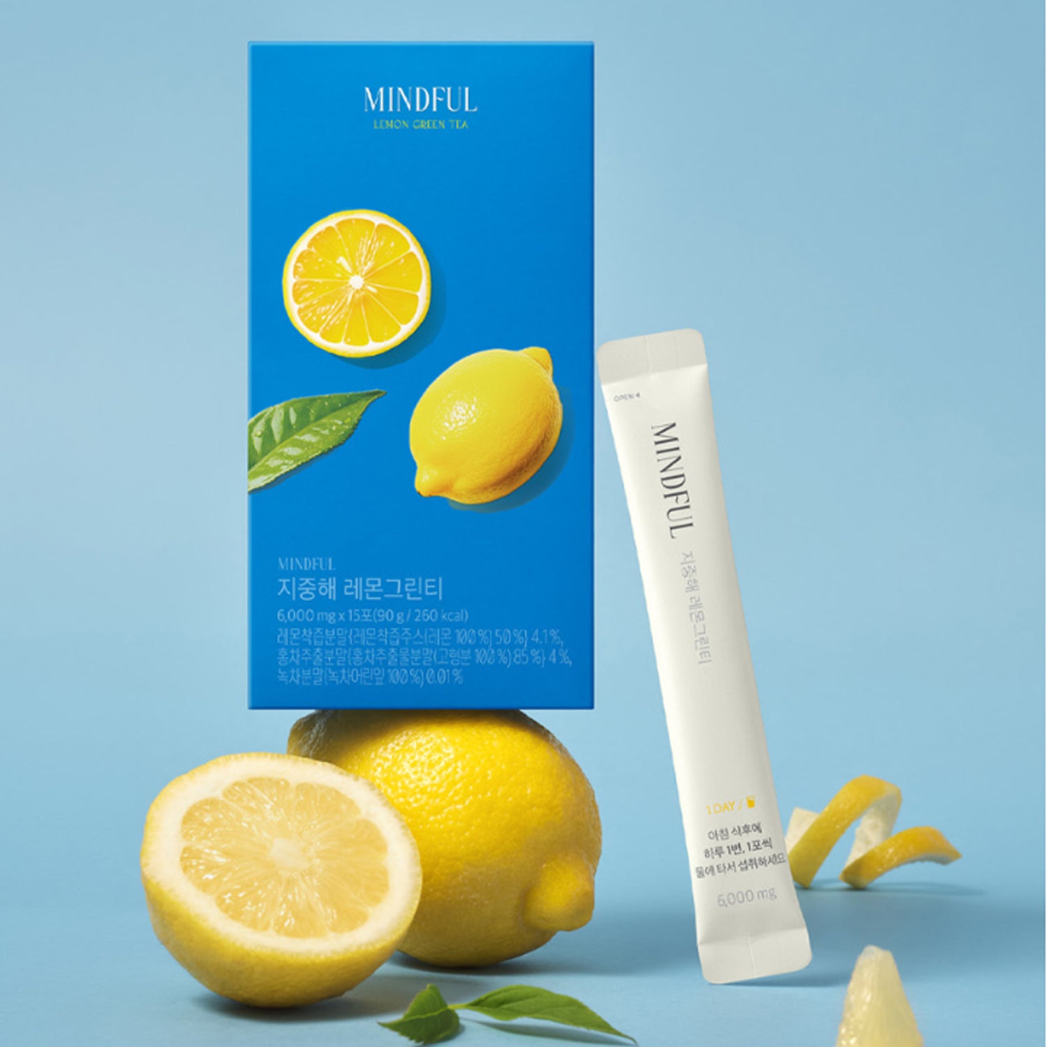 FOODOLOGY Mindful Lemon Green Tea 15 Sticks | DODO SKIN – DODOSKIN