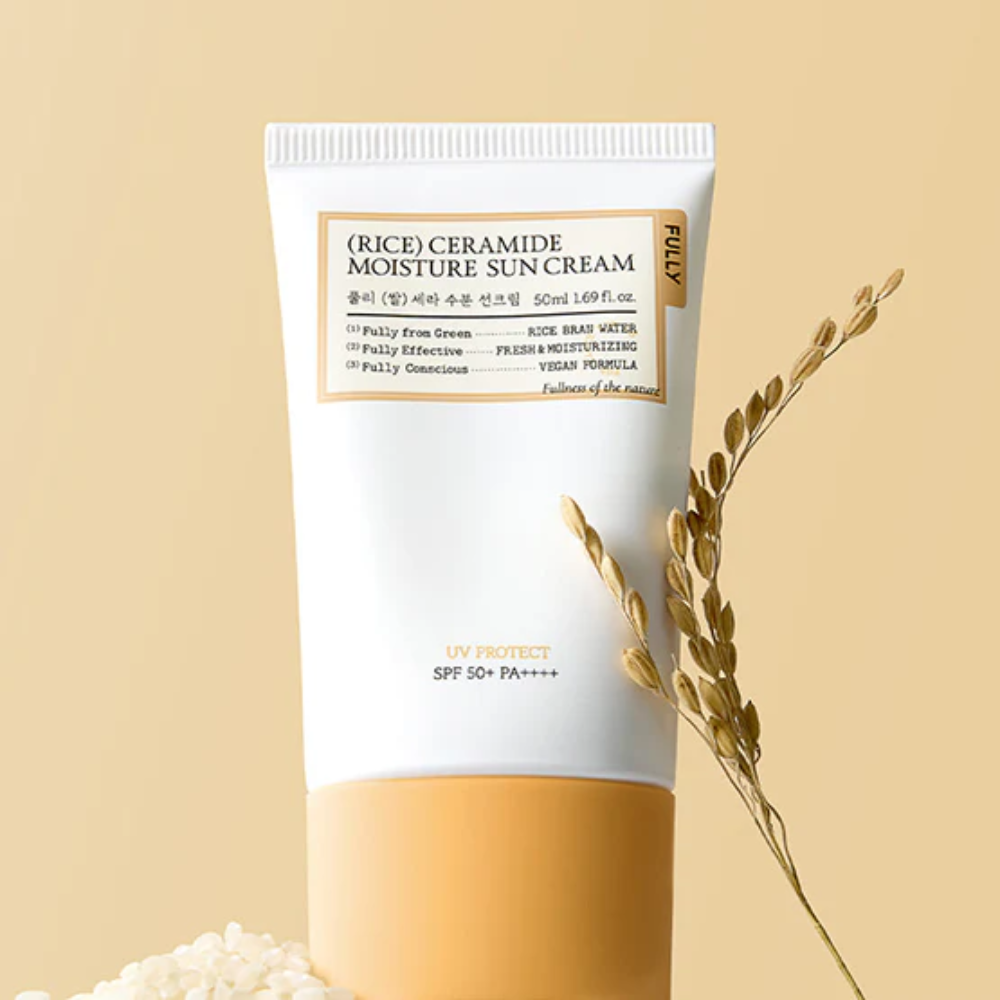FULLY Rice Cera Moisture Sun Cream SPF50+ PA++++ 50ml | DODO SKIN ...