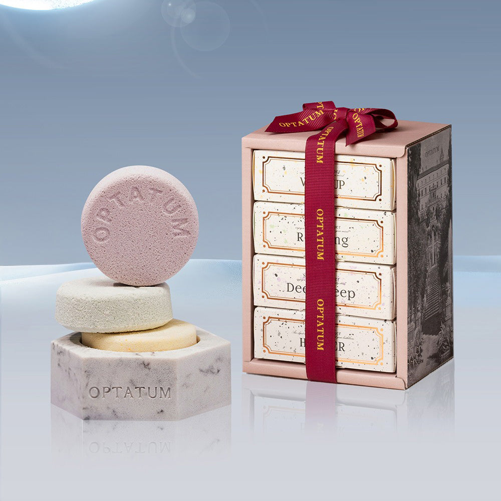 [Gift Packaging] OPTATUM Aromatherapy Shower Steamer 3-piece Gift Set | DODO SKIN – DODOSKIN