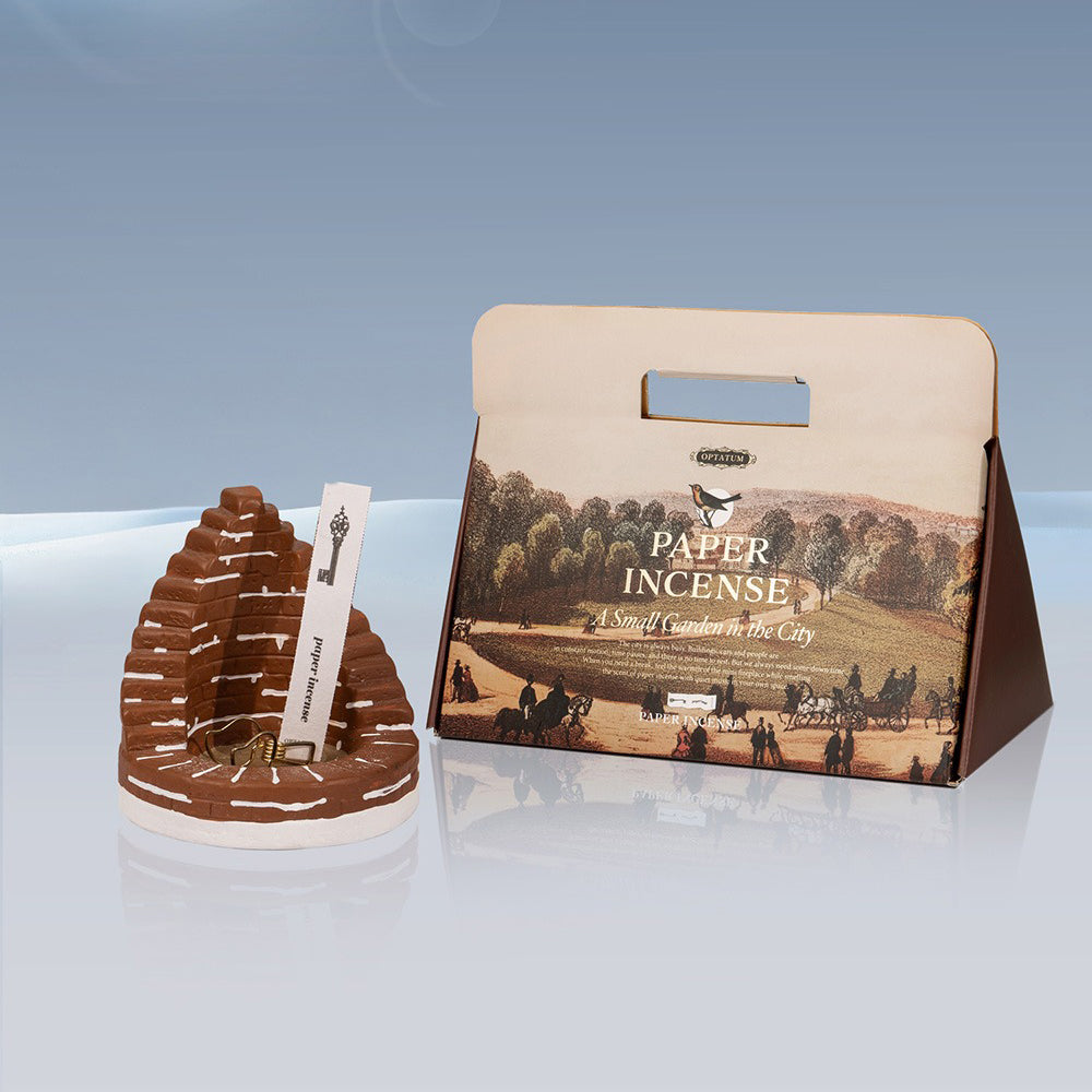 [Gift Packaging] OPTATUM Paper Incense Fireplace Gift Set | DODO SKIN – DODOSKIN
