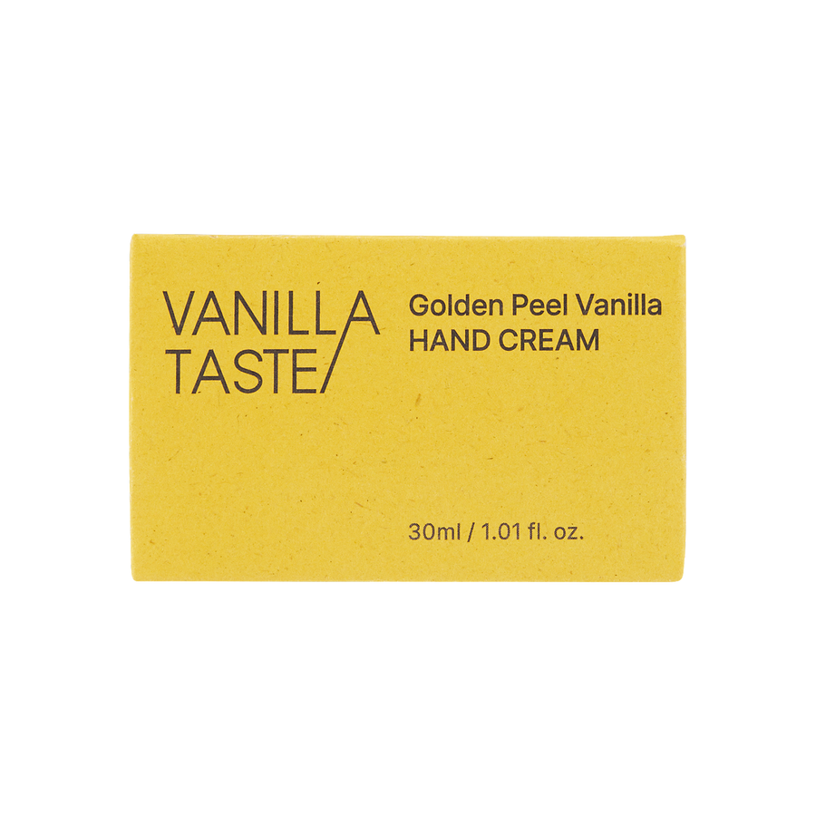 VANILLA TASTE Golden Peel Vanilla Hand Cream 30ml | DODO SKIN – DODOSKIN