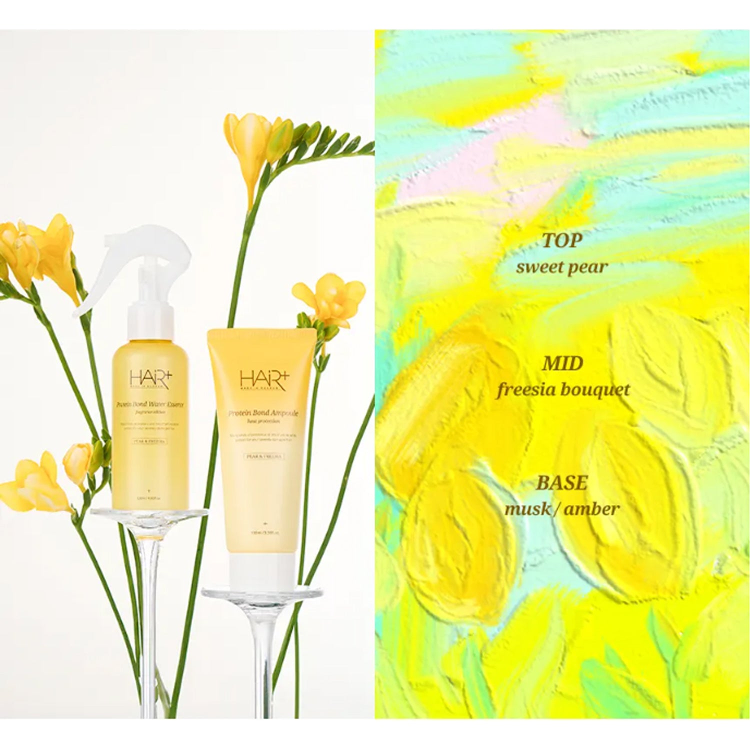 HAIR+ Protein Bond Water Essence Pear & Freesia Edition 120ml | DODO ...
