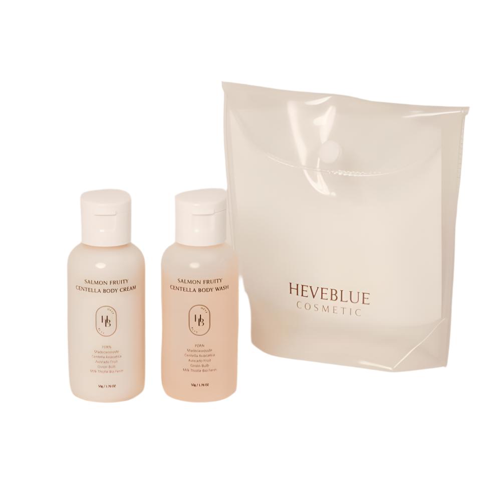 HEVE BLUE Salmon Fruity Centella Body Travel Kit 50g | DODO SKIN – DODOSKIN