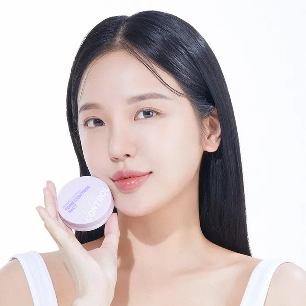 I’M MEME Purple Cotton Tone Control Pact 9.5g | DODO SKIN – DODOSKIN