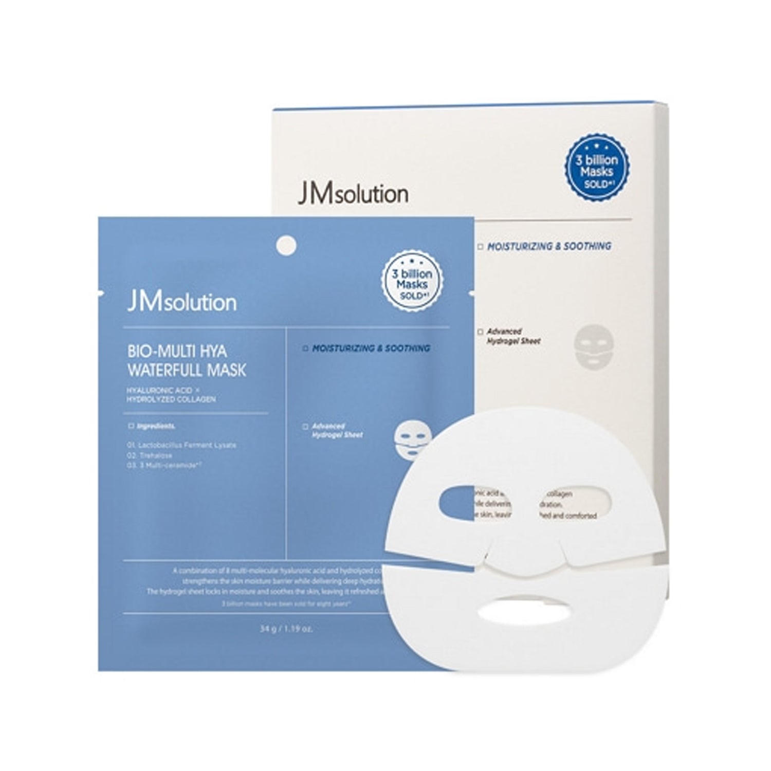 JM Solution Bio-Multi Hya Waterfull Mask 4ea | DODO SKIN – DODOSKIN