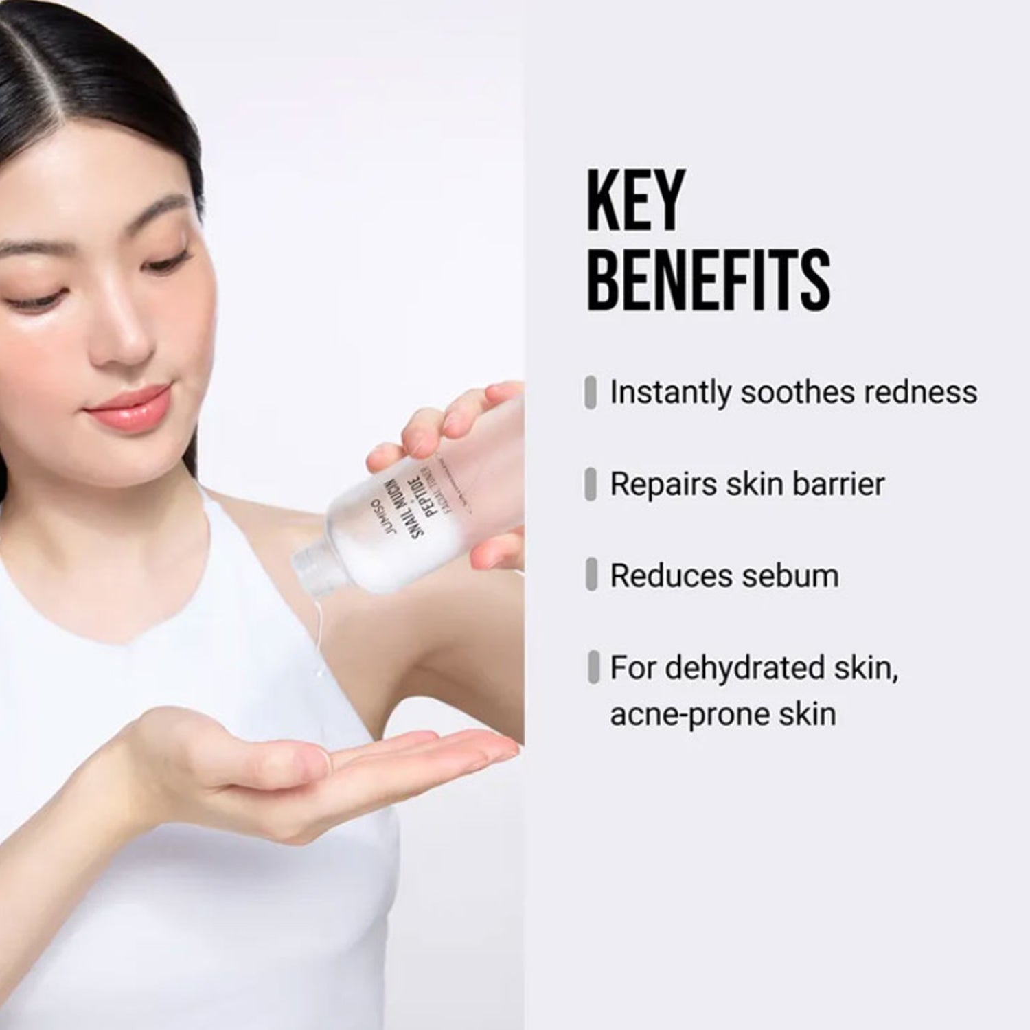 JUMISO Snail Mucin + Peptide Facial Toner 205ml | DODO SKIN – DODOSKIN