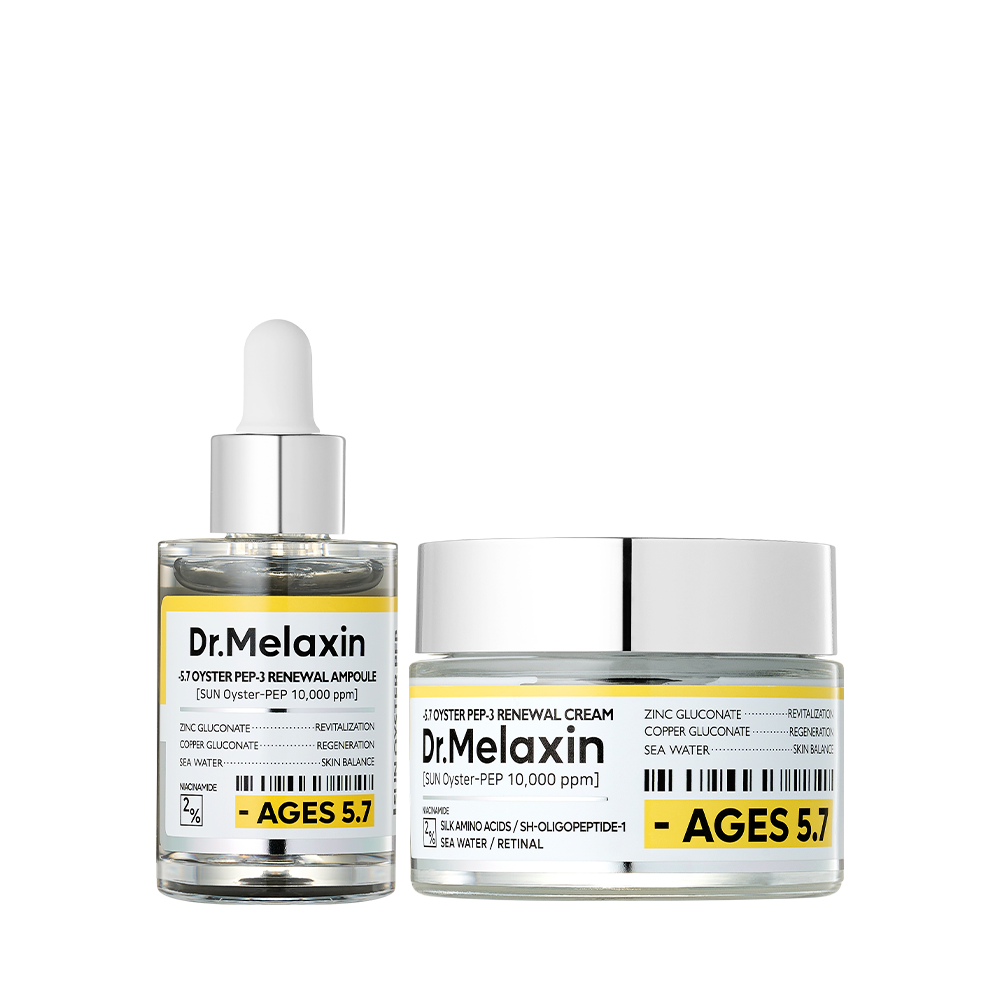 Dr.Melaxin Oyster Pep-3 Renewal Line Set | DODO SKIN – DODOSKIN