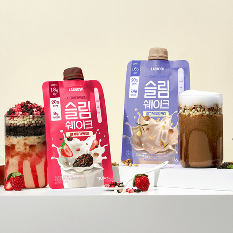 LABNOSH Slim Shake Strawberry Cookie Crumble (7 Packets) | DODO SKIN ...