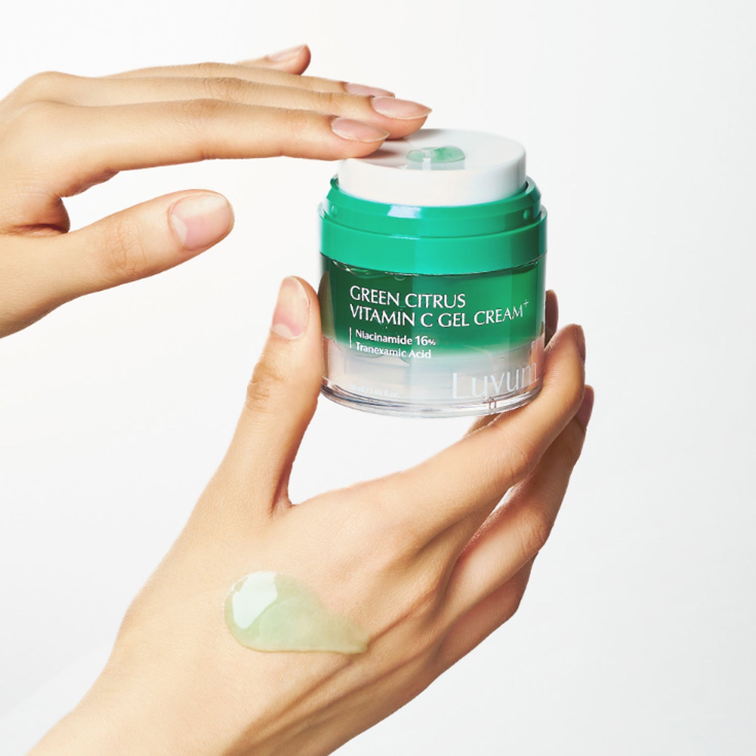 Luvum Green Citrus Vitamin C Gel Cream Plus 50ml + Serum Plus 30ml ...