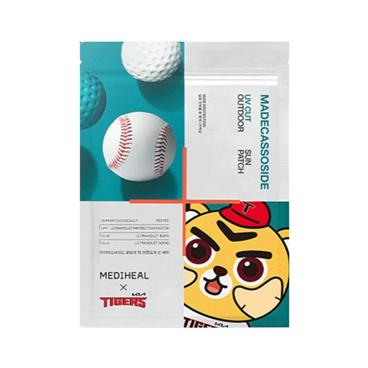 MEDIHEAL Madecassoside UV Cut Outdoor Sun Patch 4-Pack Special Set (KIA ...