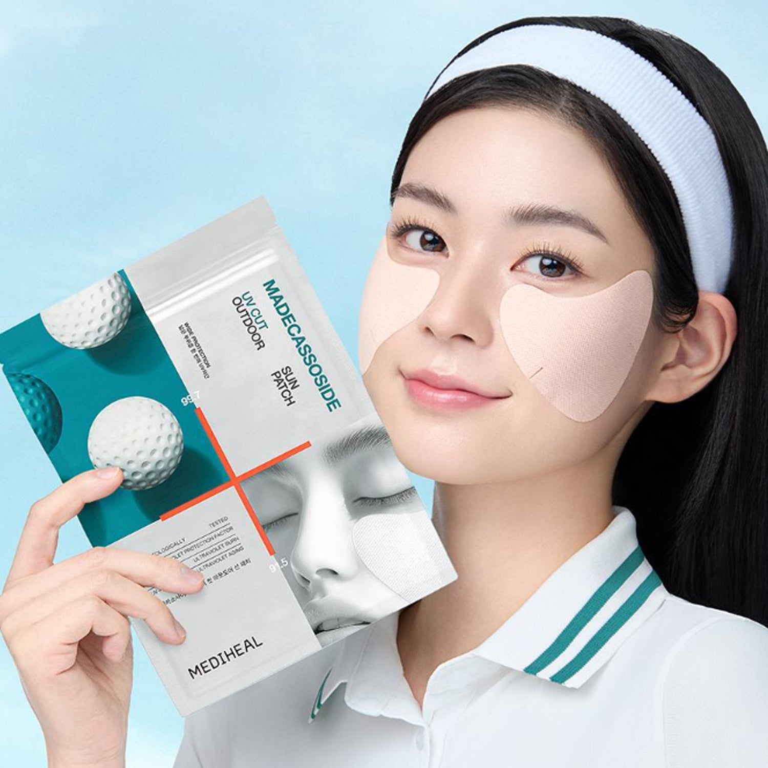 MEDIHEAL Madecassoside UV Cut Outdoor Sun Patch [Wide Protection ...