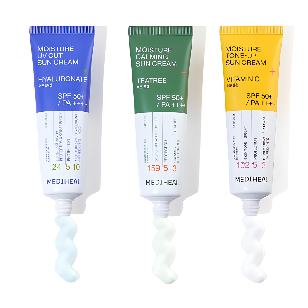 MEDIHEAL Moisture Sun Cream SPF50+ PA++++ 50ml | DODO SKIN – DODOSKIN